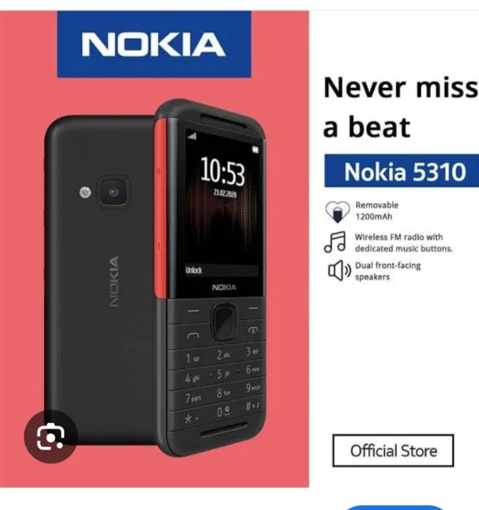 Nokia 5310 Dual Sim PTA approved 💯 2.4 Display smart and classic mobile | Daraz.pk