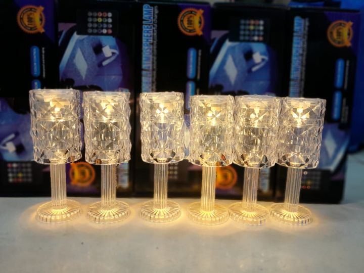 Crystal Table Lamp Romantic Led Crystal Diamond Table Lamps Crystal ...