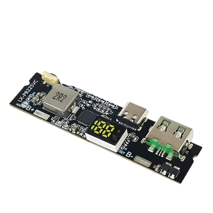 QC4.0 QC3.0 LED Dual USB 5V 4.5A 22.5W Micro/Type-C USB Mobile Power ...