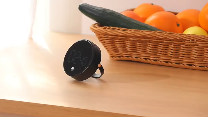 LED Digital Electronic Timer USB Rechargeable Magnetic Lunch-break ...