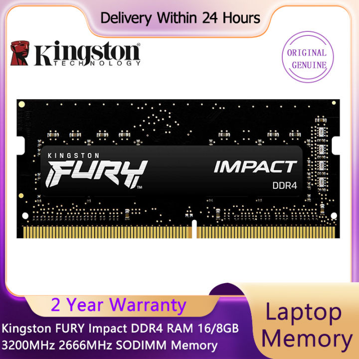 Kingston FURY Impact DDR4 RAM 16GB 8GB 32GB 3200MHz 2400 2666MHz SODIMM Notebook RAM Memory ...
