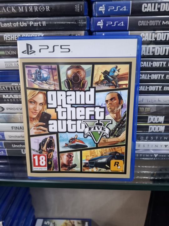 PS5 dvd gta 5 Playstation 5 game grand theft auto 5 | Daraz.pk