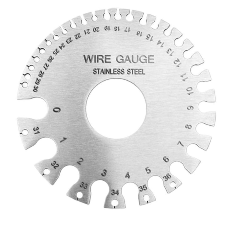High quality 1 pc Wire Metal Sheet Thickness Gauge Stainless Steel ...