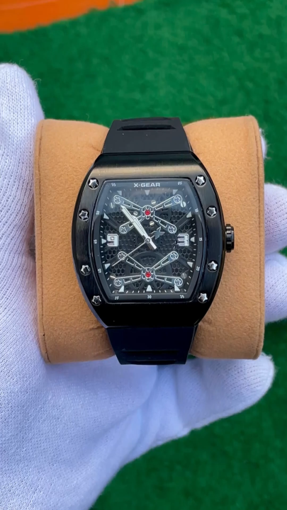 X-Gear Watch for Men Stylish Skeleton Dial Watch for Boys Premium ...