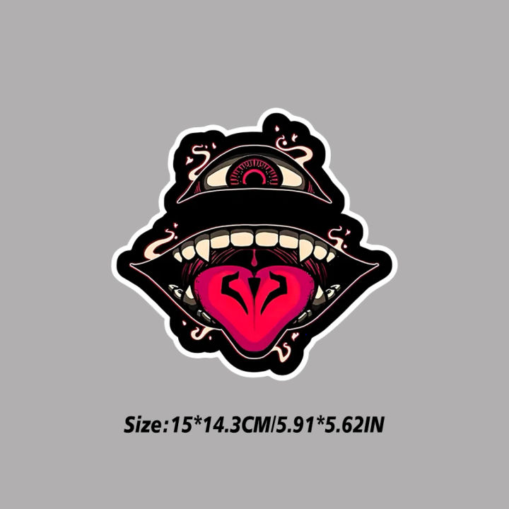 Personalized creative Sukuna cool design car sticker, personal symbol ...