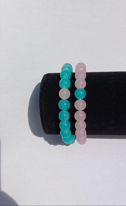 2pcs Couples bracelet agate bracelet long distance bracelet couple ...