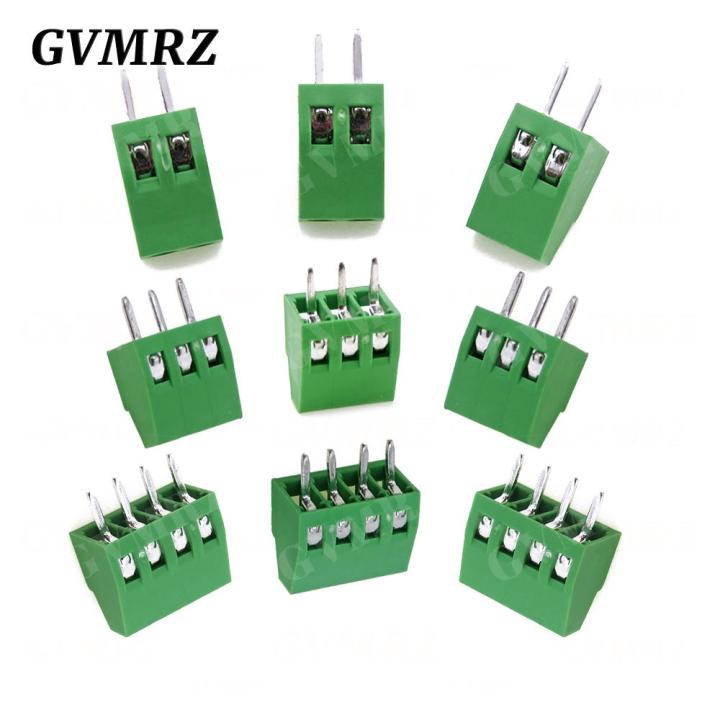 5PCS KF120 2.54mm Pitch 2p/3p/4p Straight Pin Pcb Screw Terminal Block ...