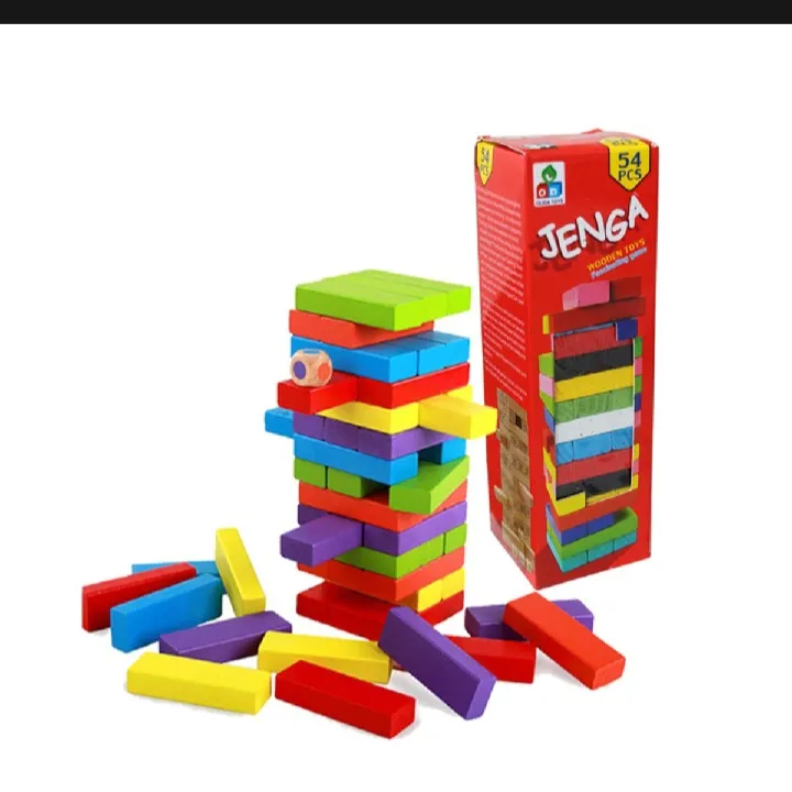 enga Blocks - Jenga Game- Jenga - Jenga Game Large Size- Jenga ...