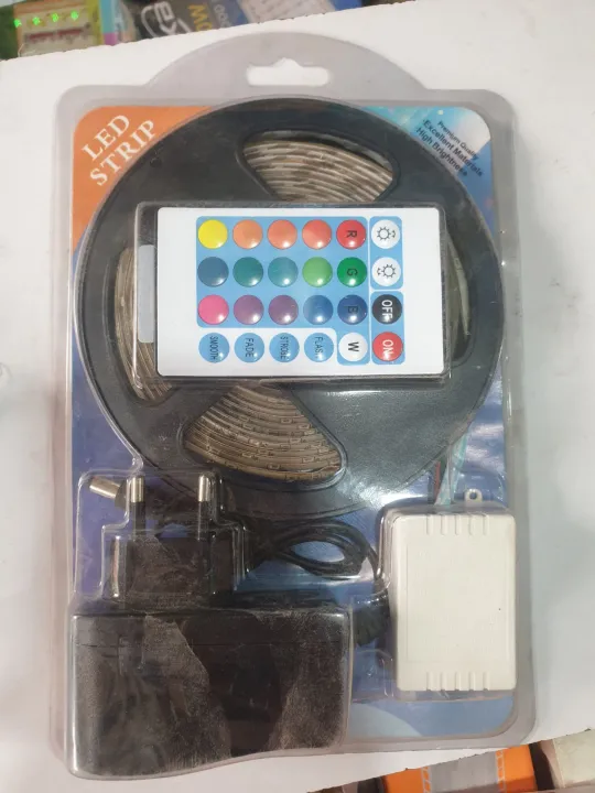 Led strip light remote control ( 5 meter ) | Daraz.pk