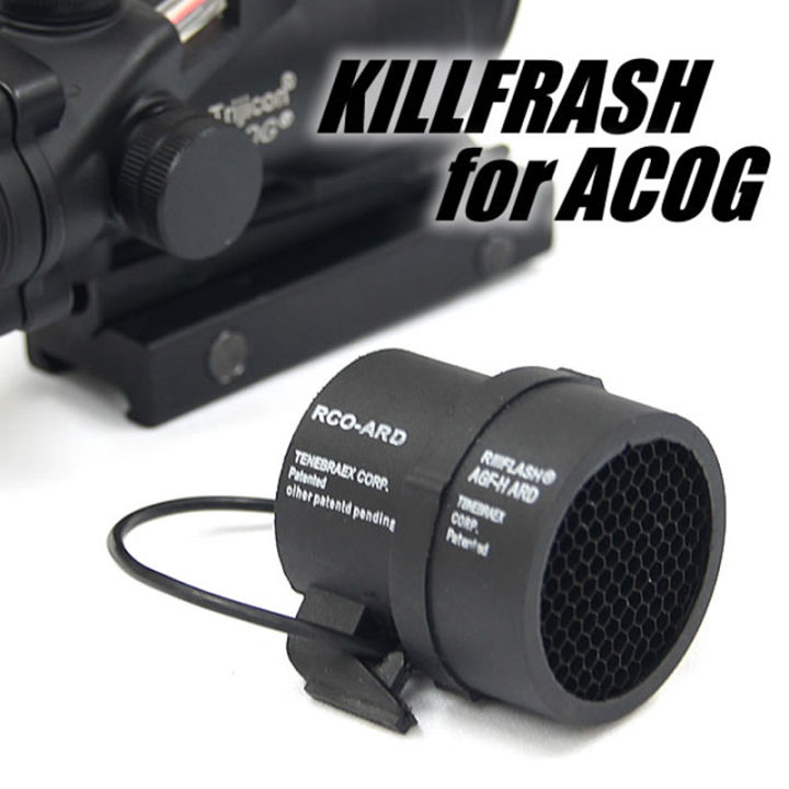 ACOG Killflash 4X32 ACOG Lens Protector Cover Cap Reflection Device ...