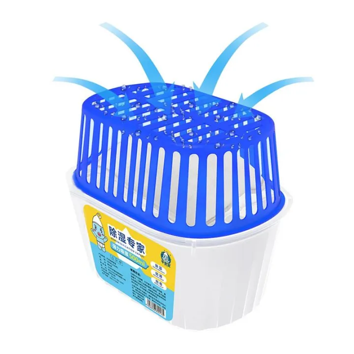 Dehumidifier Box 500ml Reusable Moisture Remover Box Safe Breath ...
