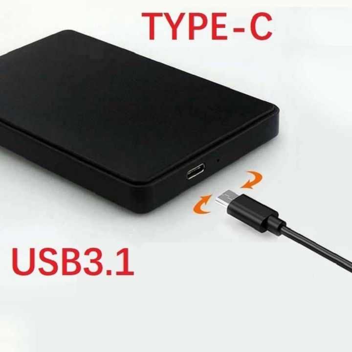 2.5" SATA USB3.1 HDD Enclosure Mobile Hard Drive Cases for SSD External ...