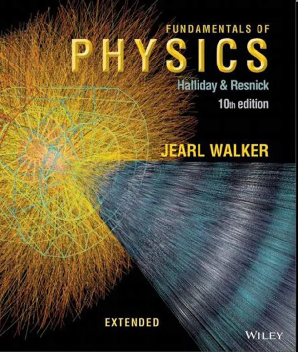 Fundamental physics by David Halliday & Robert Resnick. | Daraz.pk