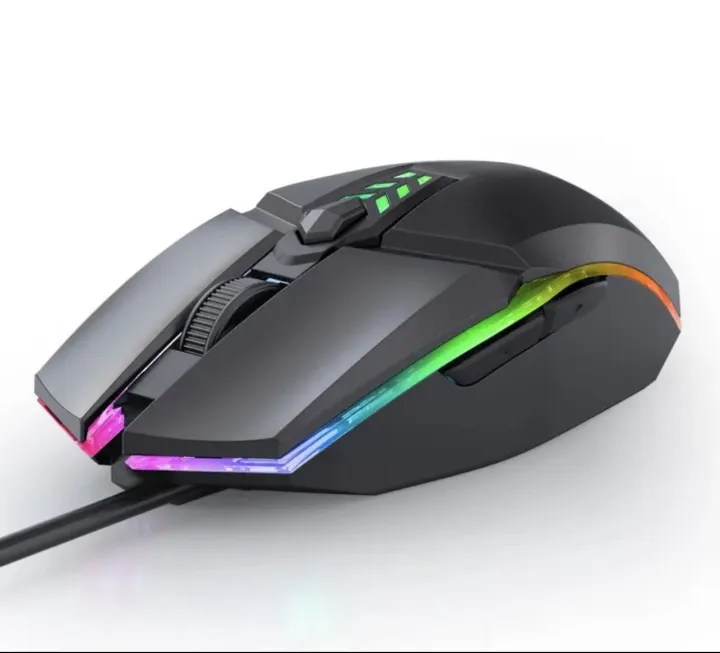 Rgb mouse for computers and laptops / rgb wired mouse | Daraz.pk