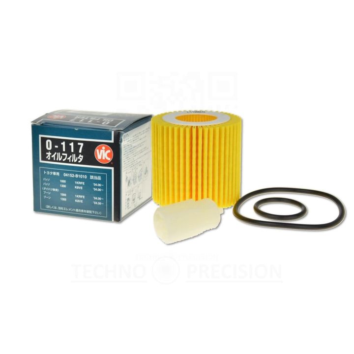 Oil Filter Prius 3rd Vitz O-117 VIC | Daraz.lk