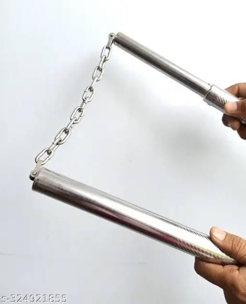 Stainless Steel Nunchaku Chen Xi for Martial Arts Nan-Chaku Steel ...