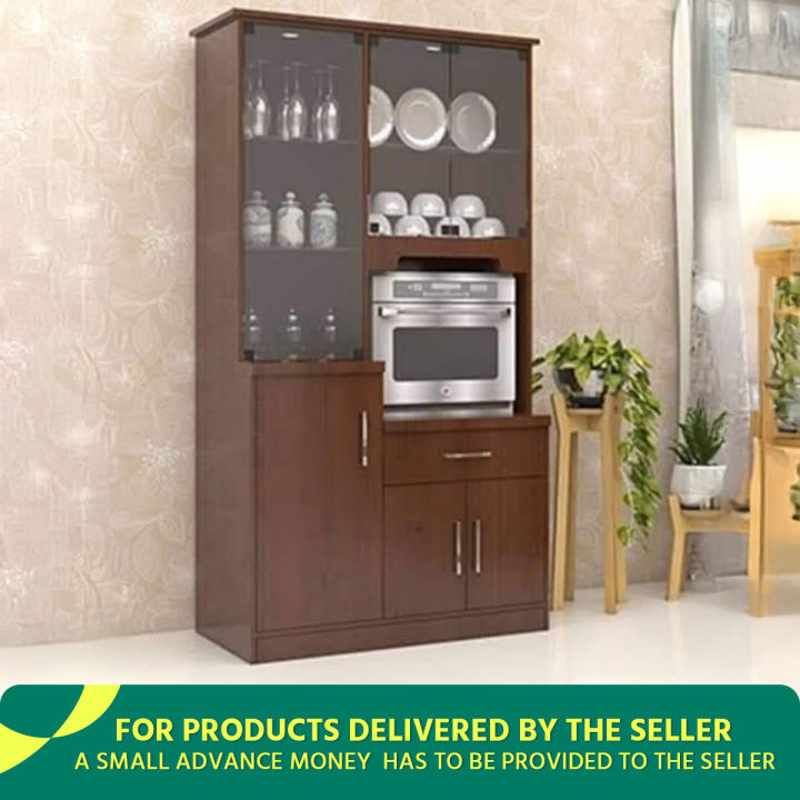 Andormahal MDF Oven cabinet with Large Kitchen Cabinet Showcase | Daraz ...