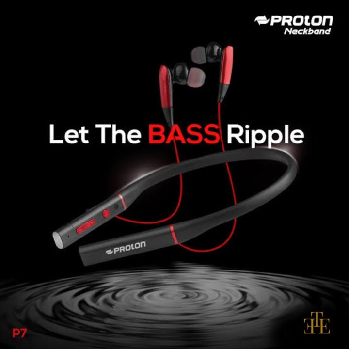 Proton p7 Neckband Wireless Earphone P7 Earphone With Bluetooth 5.2 ...