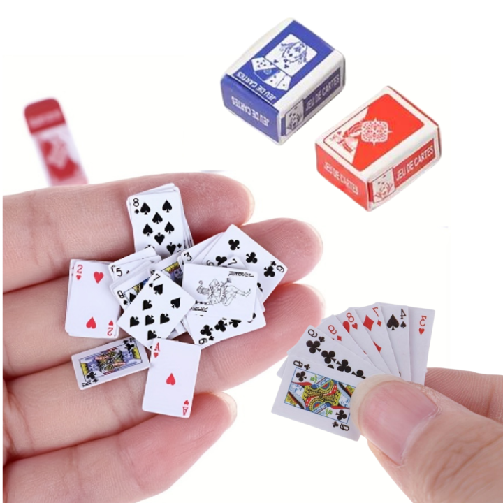 5sets of Portable Mini Poker Card Unique Fun for Teens Adults All ...