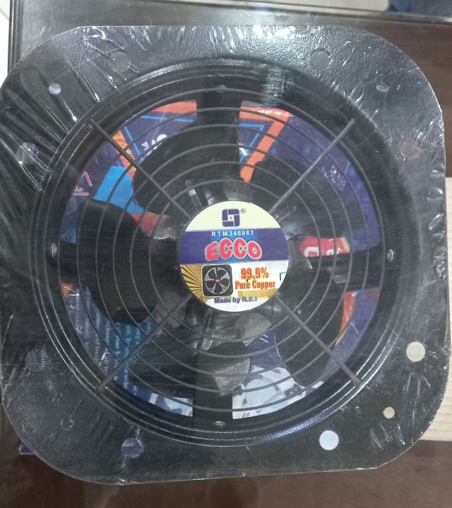 Ecco exhaust fan 6" 100 % Pure copper winding | Daraz.pk