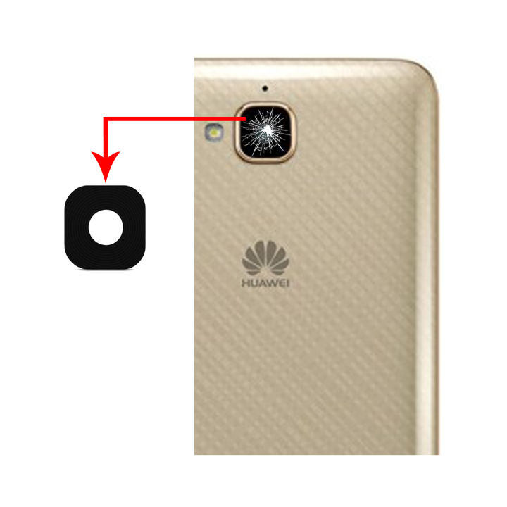 Huawei Y6 pro Rear Camera Glass Lens Replacement - Scratch Resistant ...