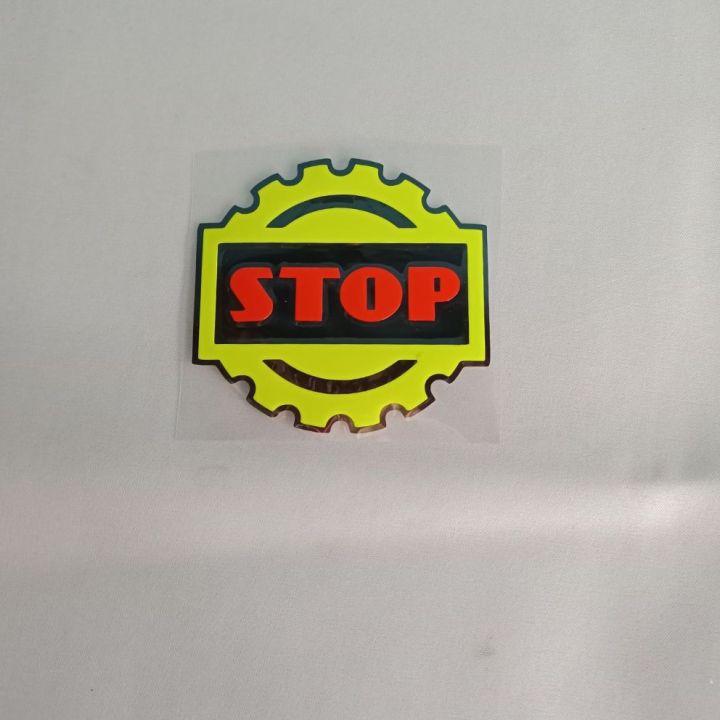 universal premium quality stop sticker | Daraz.com.bd