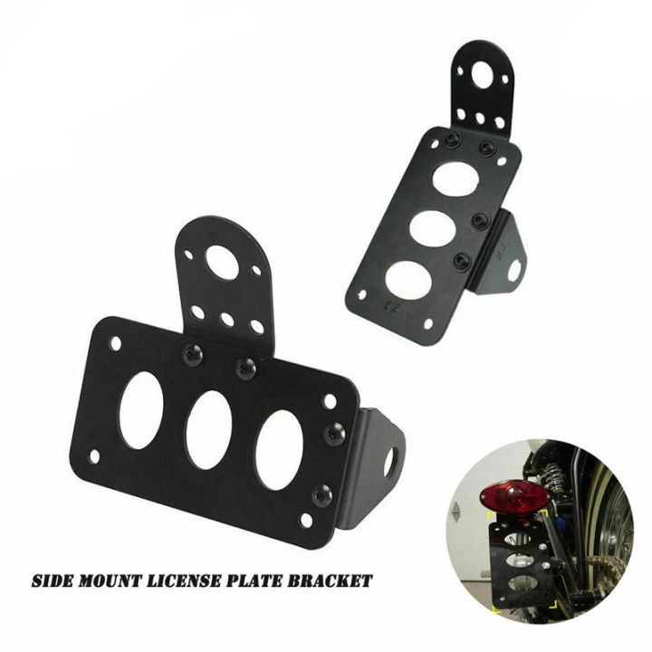 7/8" 22mm License Plate Holder Bracket Mounting Kit Accessories For Old ...