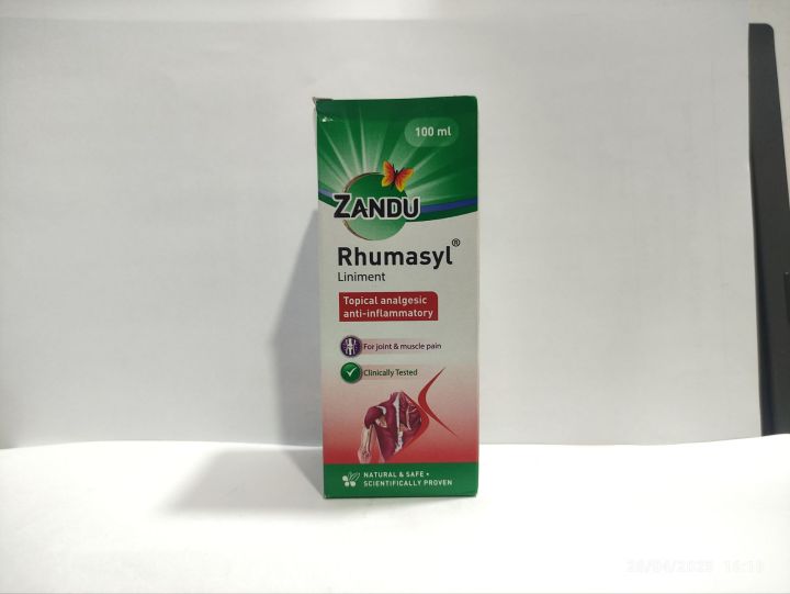 Rhumasyl Liniment – Ayurvedic Pain Relief Oil for Joint & Muscle Pain ...