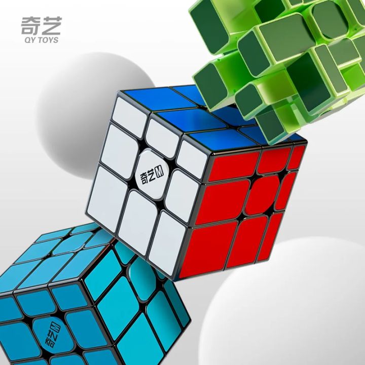 [JudyCube] Qiyi Colored Porcelain Mirror 3x3 Magnetic Magic Speed Cube ...
