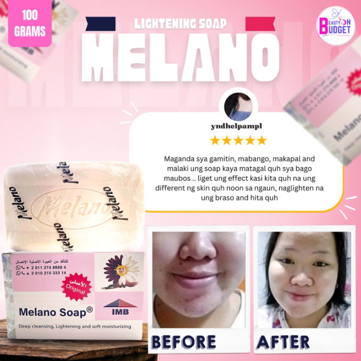 Melano Soap for Whitening Arbutin & Kojic Acid with Mulberry + Vitamin ...