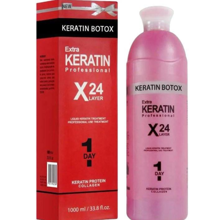 keratin with botox cosmetics hair serum seven color proteina organica ...