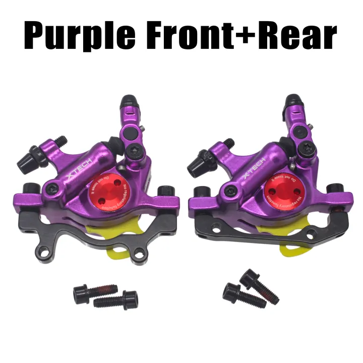 ZOOM HB100 MTB Line Pulling Hydraulic Disc Brake Calipers Front & Rear ...