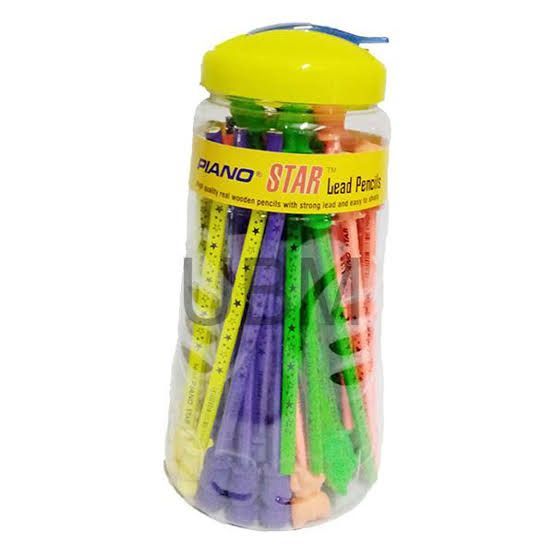 Piano pencil star jar.(48PCS) | Daraz.pk