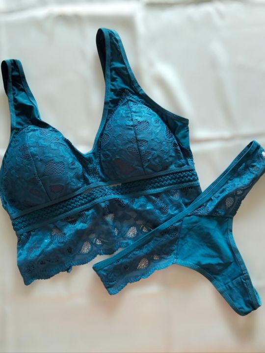 Padded Net Bra,Two Piece Bra with panty set,Half Camisole with panty ...