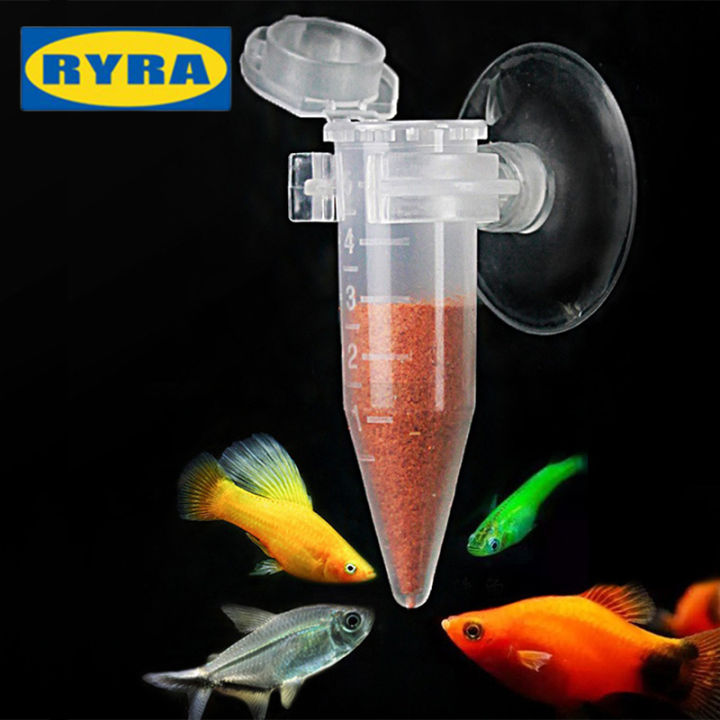 Automatic Fish Feeder Brine Shrimp Eggs Feeder Red Worm Feeding Funnel ...