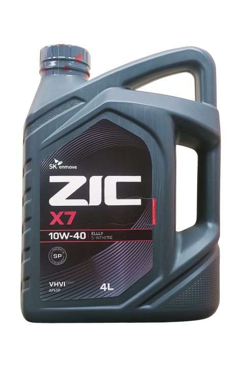 ZIC X7 10W-40 Fully Synthetic Engine Oil – 4 Liters – API SP Grade ...