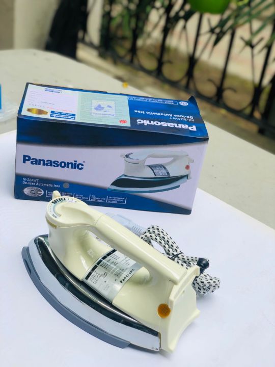 Panasonic NI-22AWT De-luxe Automatic Iron-Two year warranty -Heavy Duty ...