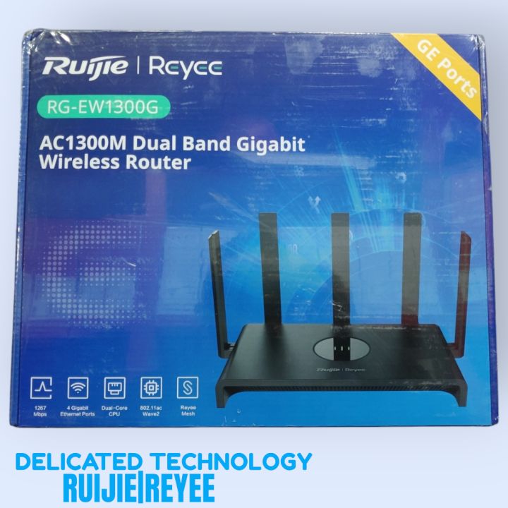 RG-EW1300G 1300M Dual-band Gigabit Wireless Router RUIJIE REYEE | Daraz ...