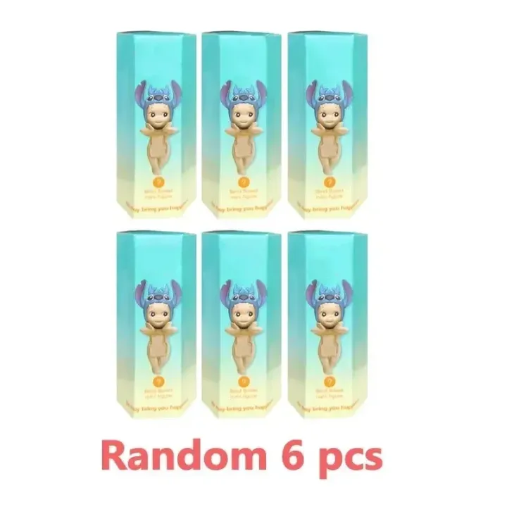 S Angel Stitch Series Blind Box character Kawaii Cartoon Toy Children ...