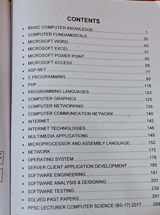 Caravan Computer Science MCQs for Lecturer GRE GAT NTS CSS PCS PPSC ...