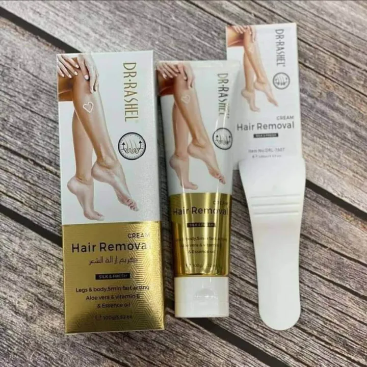 🧴 Dr. Rashel Hair Removal Cream – Silk & Fresh (100g) | Daraz.lk