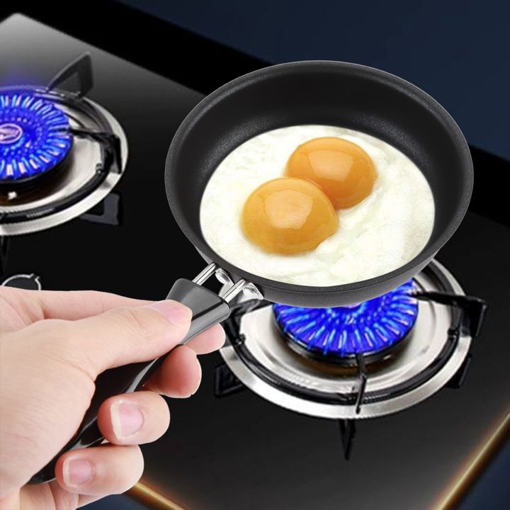 Frying Egg Pan Kitchen Cooker Mini Frying Pan Frying Pan Portable Mini ...