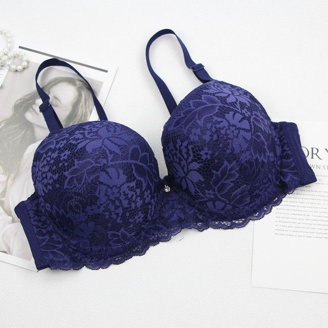 Floral D Cup Plus Size Underwired Bra | Daraz.com.np