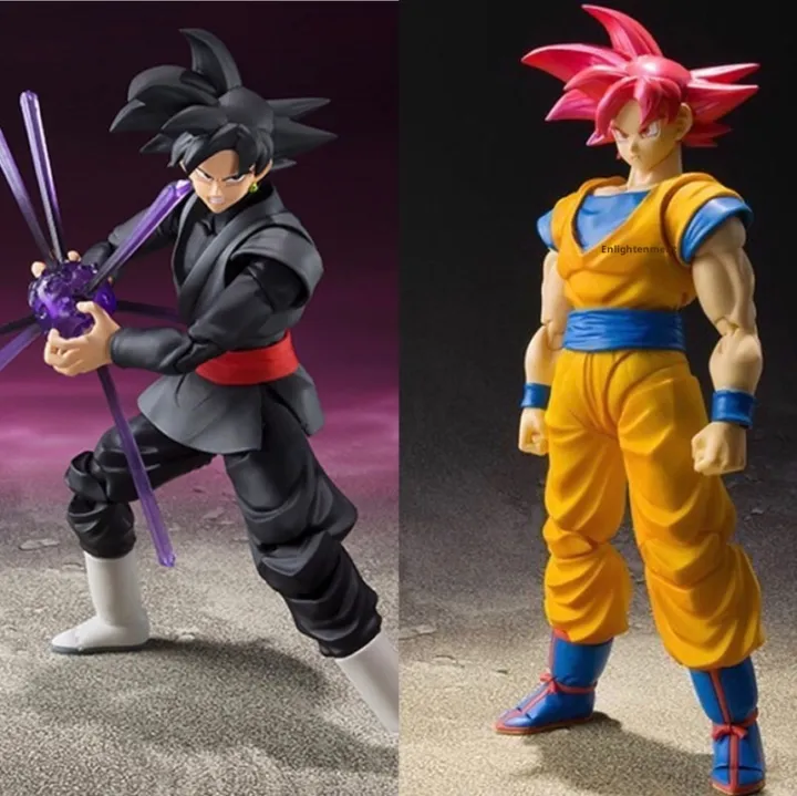 Dragon Ball Z S.H.Figuarts Saiyan Action Figure Red-Haired Son Goku ...
