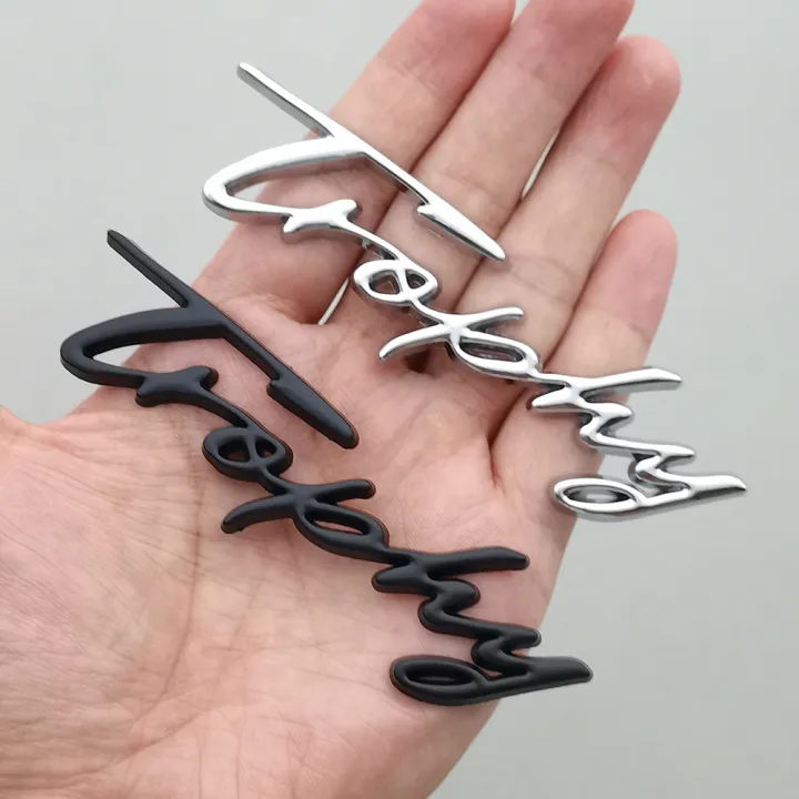 3D Metal Car Badge Trophy Logo Emblem Rear Trunk Side Fender Sticker ...