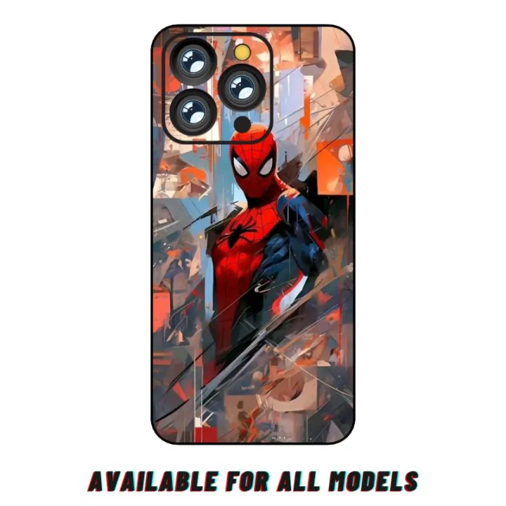 iPhone 15 Pro Max Super Heroes 3D Full Wrap Skin | Daraz.pk