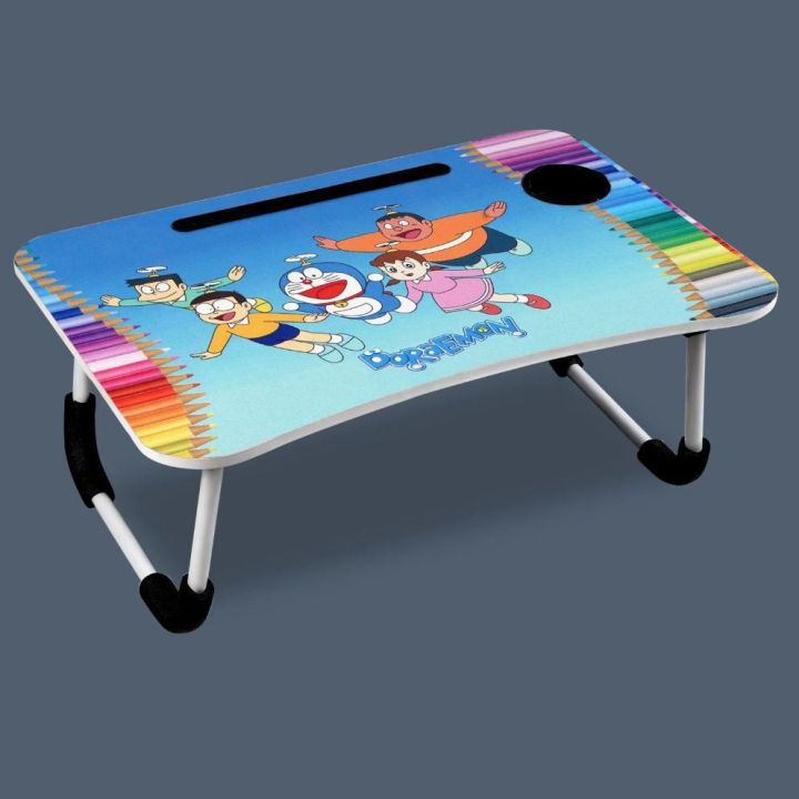 Doraemon And Nobita Printed Study Table For Kids Abd Laptops. | Daraz.com.np