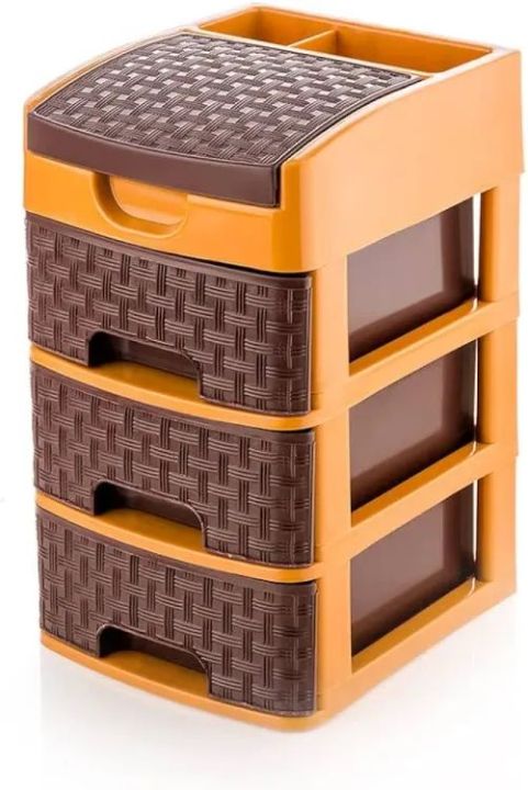 Plastic 3 Layer Modular Drawer Multi-Purpose Storage Drawer | Daraz.com.np