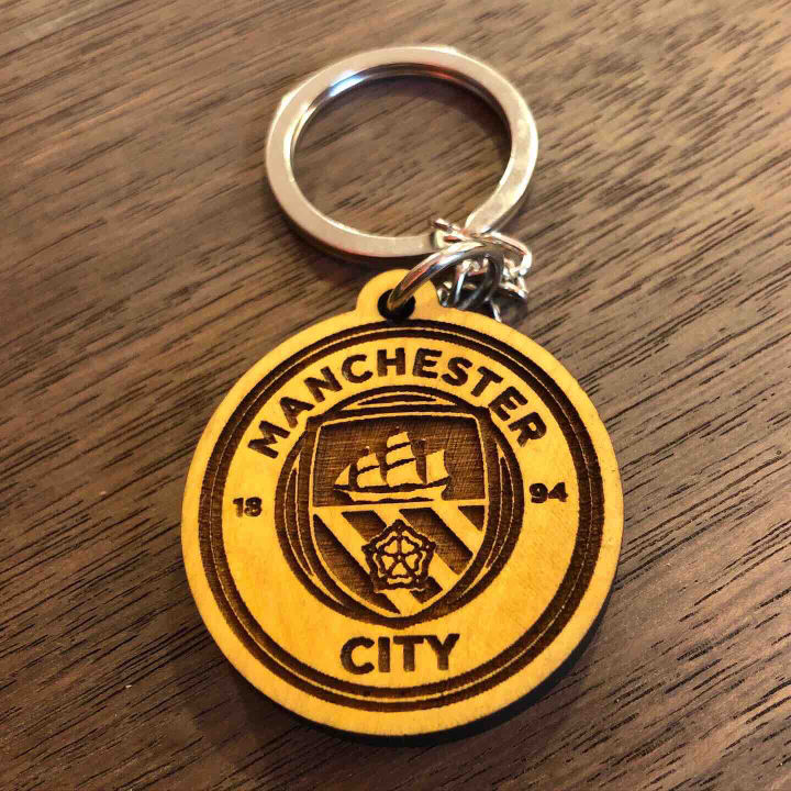 Manchester City - Football Club - All Natural Nepali/Nepalese Wood ...