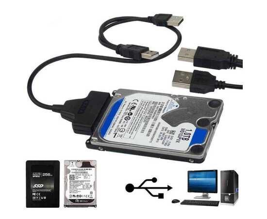 hard disk cable Hard Disk Cable USB 2.0 SATA 7+15pin To USB 2.0Adapter ...